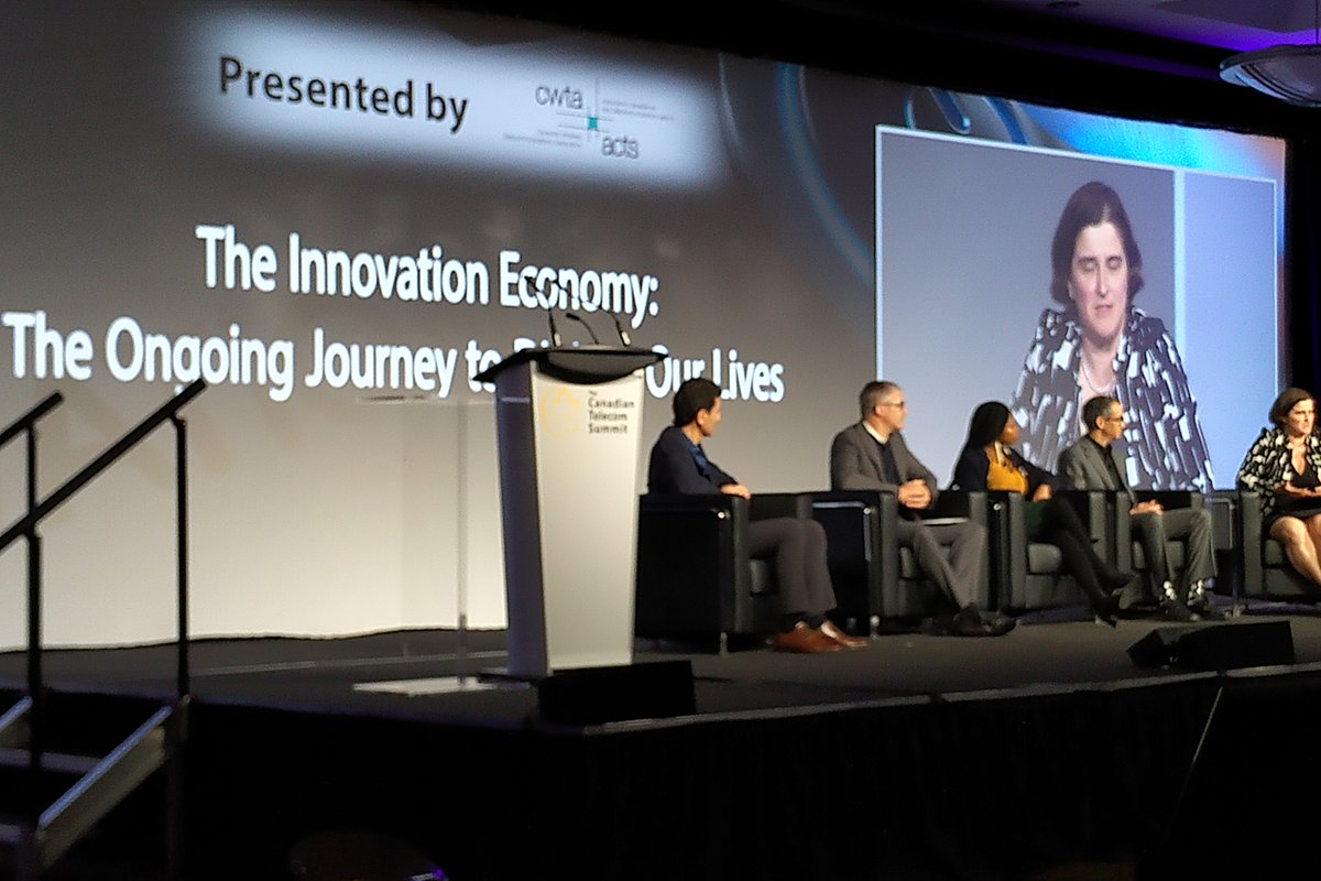 Canadian Telcom Summit, Elio Salvadori on Panel - FBK: CREATE-NET